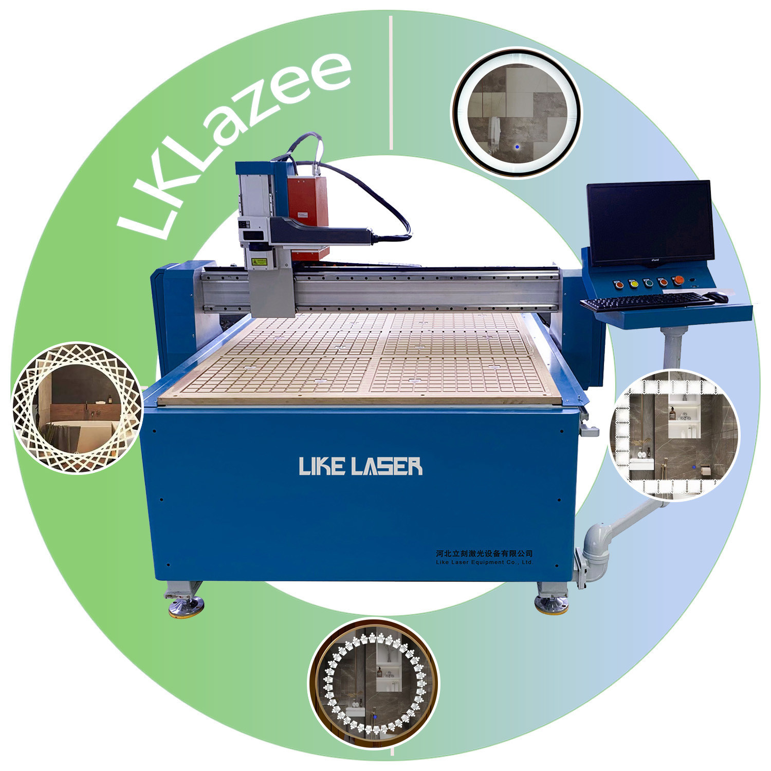 Construction Industry Customization Lklazee Granite Stone Glass Laser ...